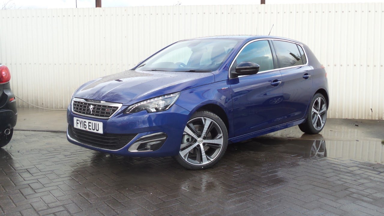 2016 16 Peugeot 308 2.0 BlueHDi 150ps GT Line 5 Door in Magnetic Blue ...