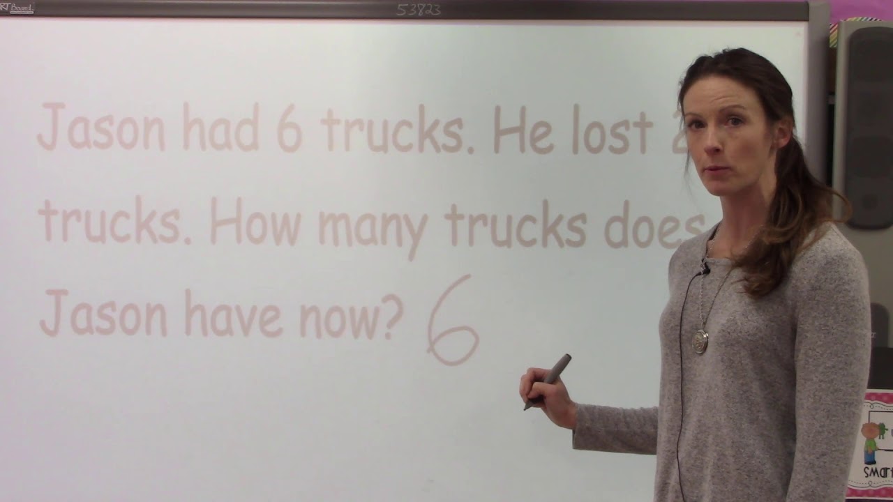 Subtraction to 10 Using a Ten Frame and Rekenrek - YouTube