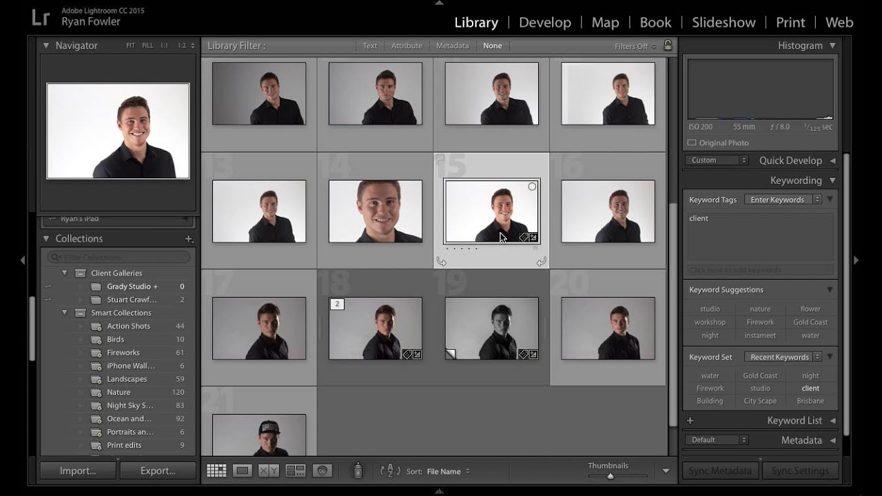 Create Collections and sharing them online in Lightroom - YouTube
