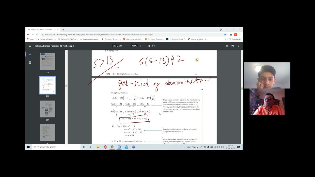 Overview of Rational Equations and Applications - YouTube