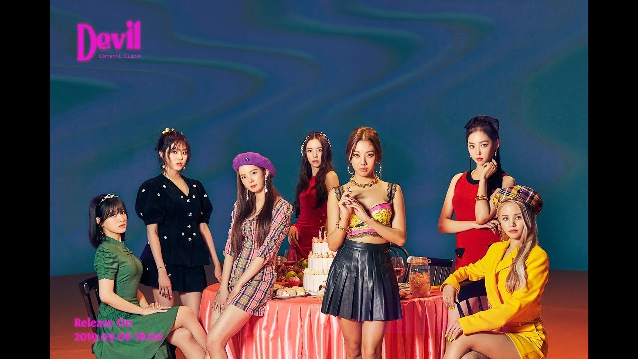 CLC 's mega comeback DEVIL with lyrics - YouTube