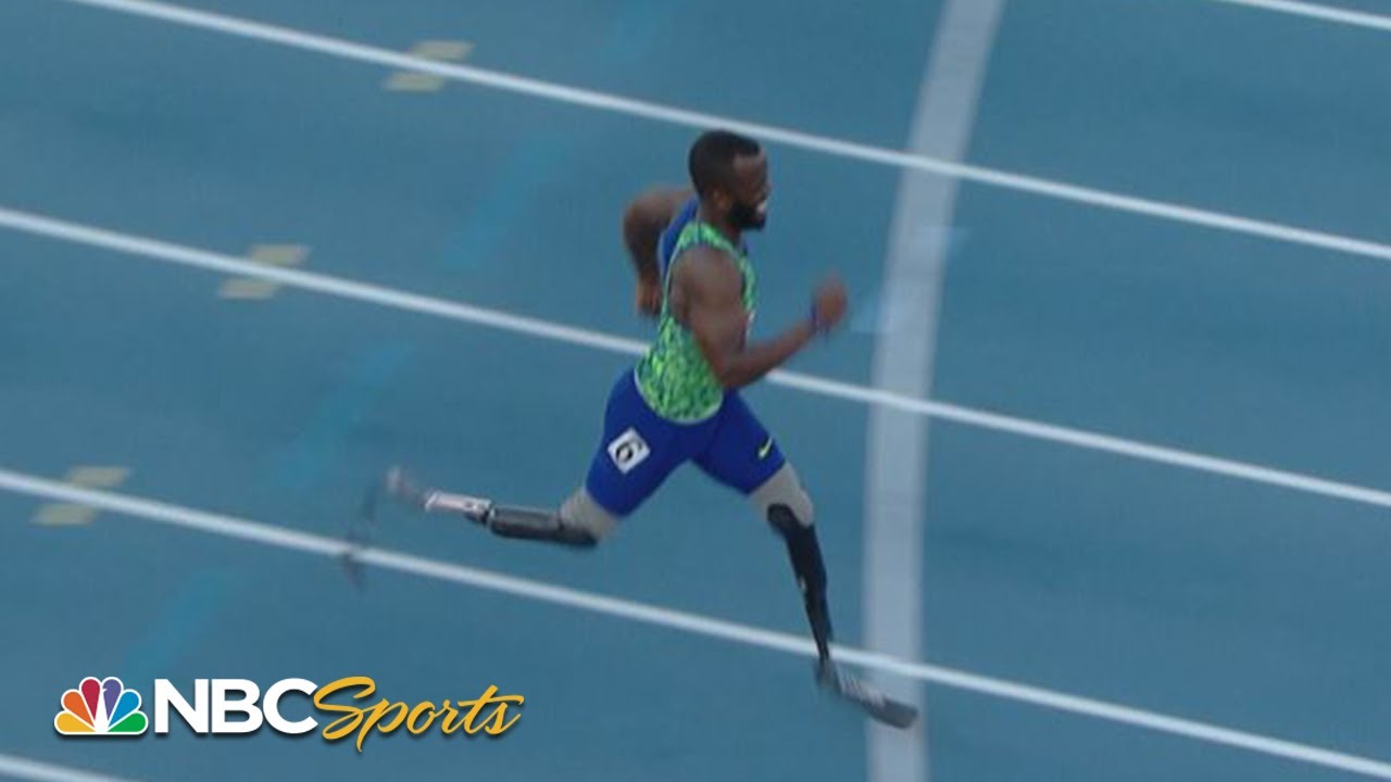 Paralympic sprinter Blake Leeper wins 400m semifinal at U.S. National ...