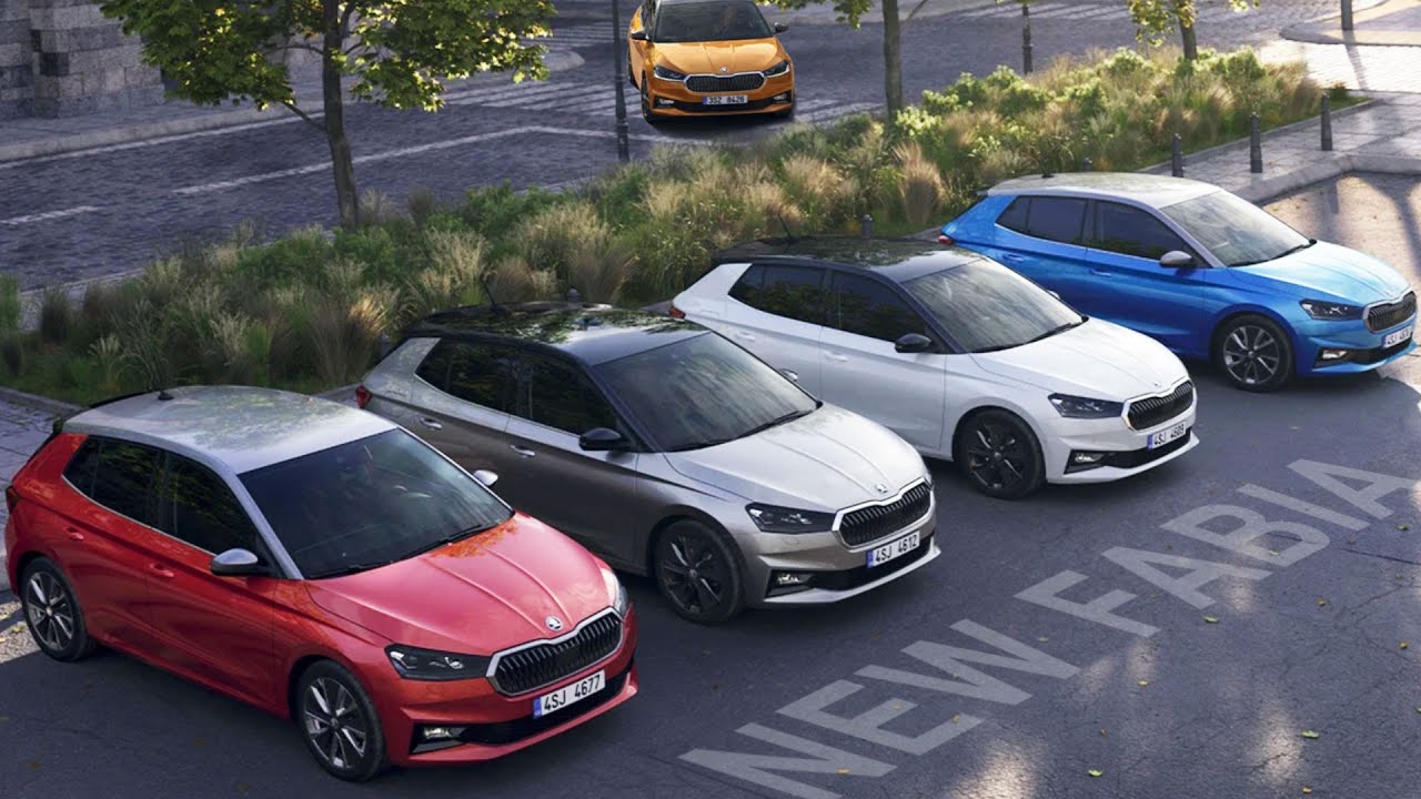 2021 Skoda FABIA IV - New Details (wheels, dimensions, lights, etc ...