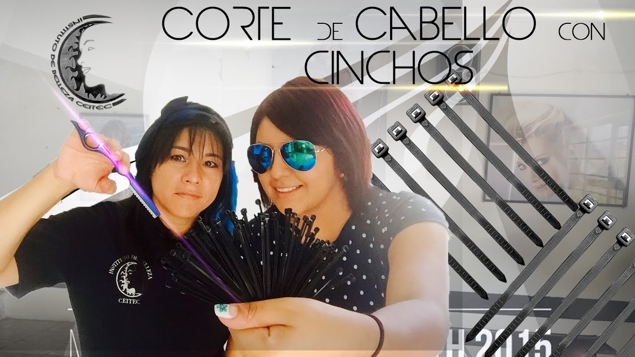Corte de cabello para mujer con cinchos - YouTube