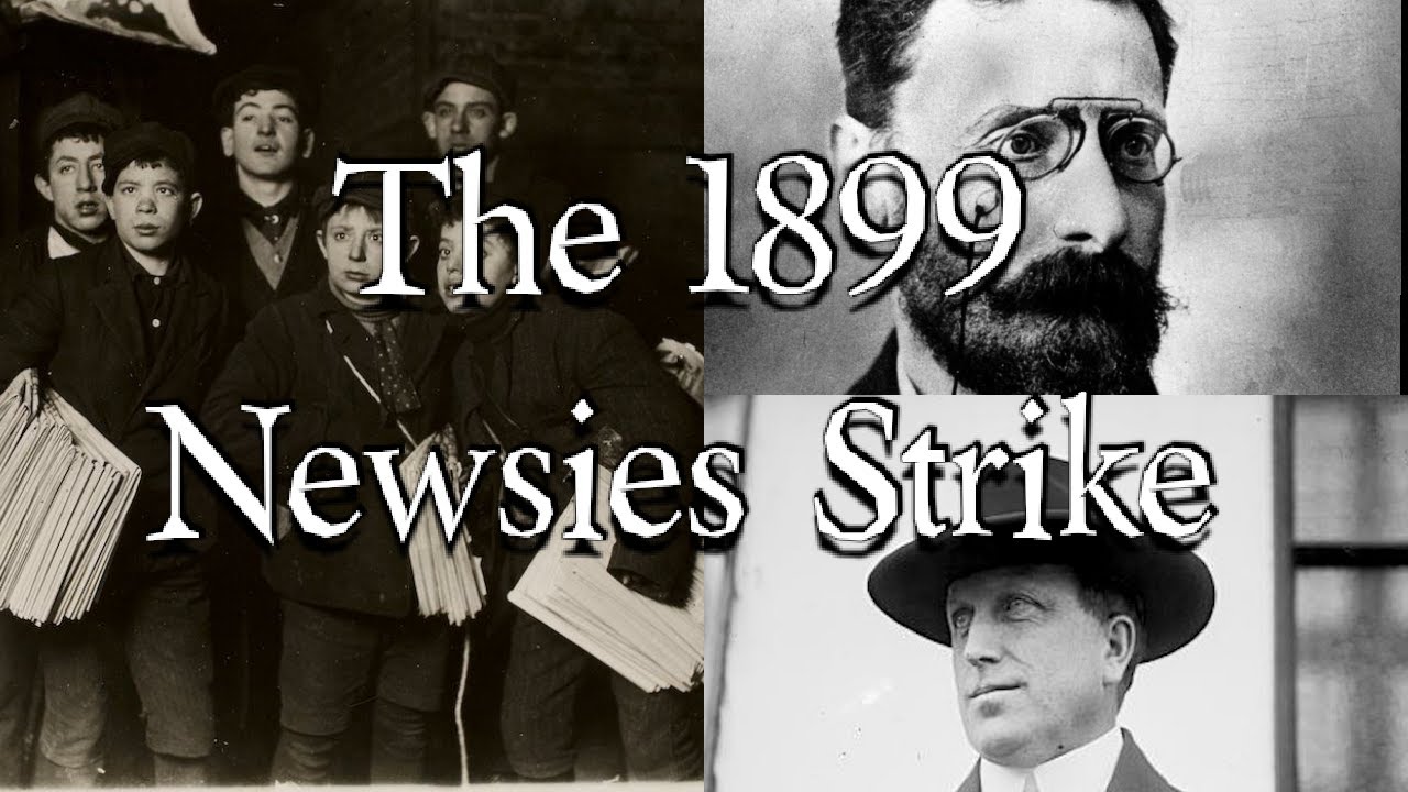 The 1899 New York Newsies Strike - YouTube