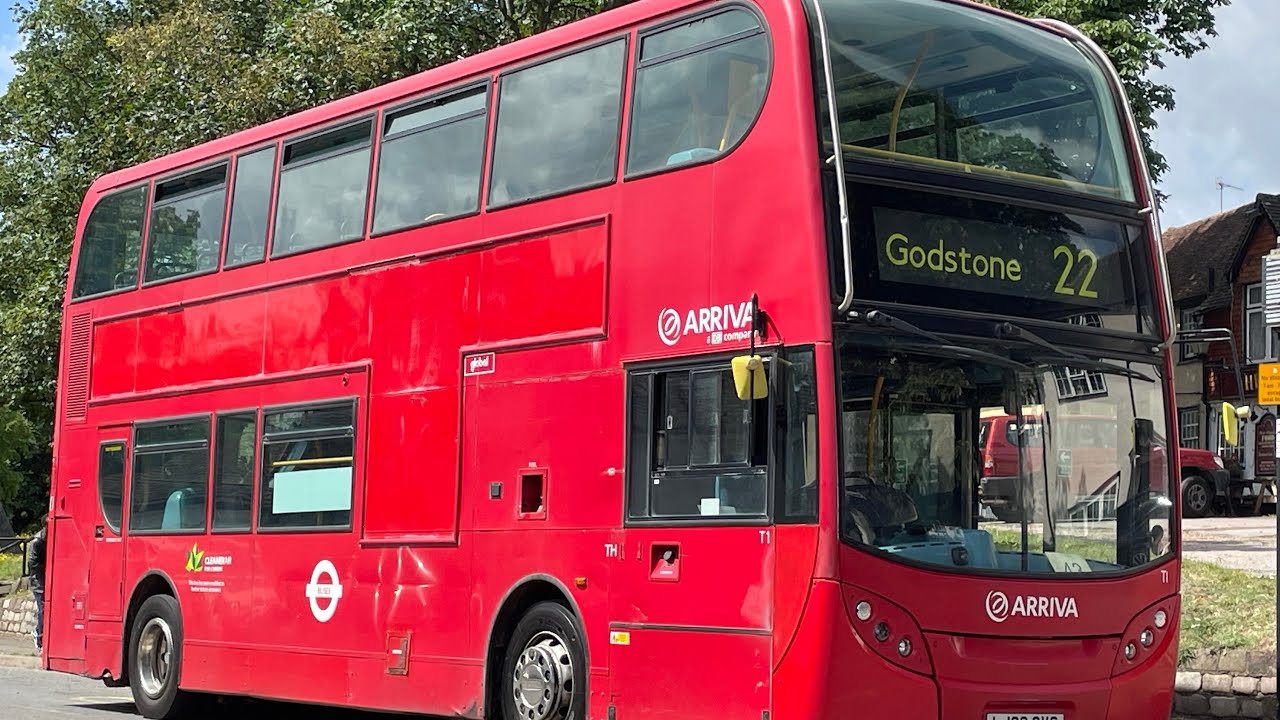 Full Route Visual: Low Floor Running Day Route 22 (East Grinstead High ...