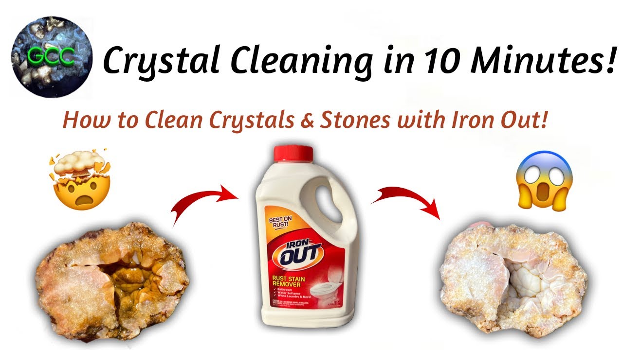 Crystal Cleaning in 10 Minutes! | How to Clean Crystals & Stones with ...