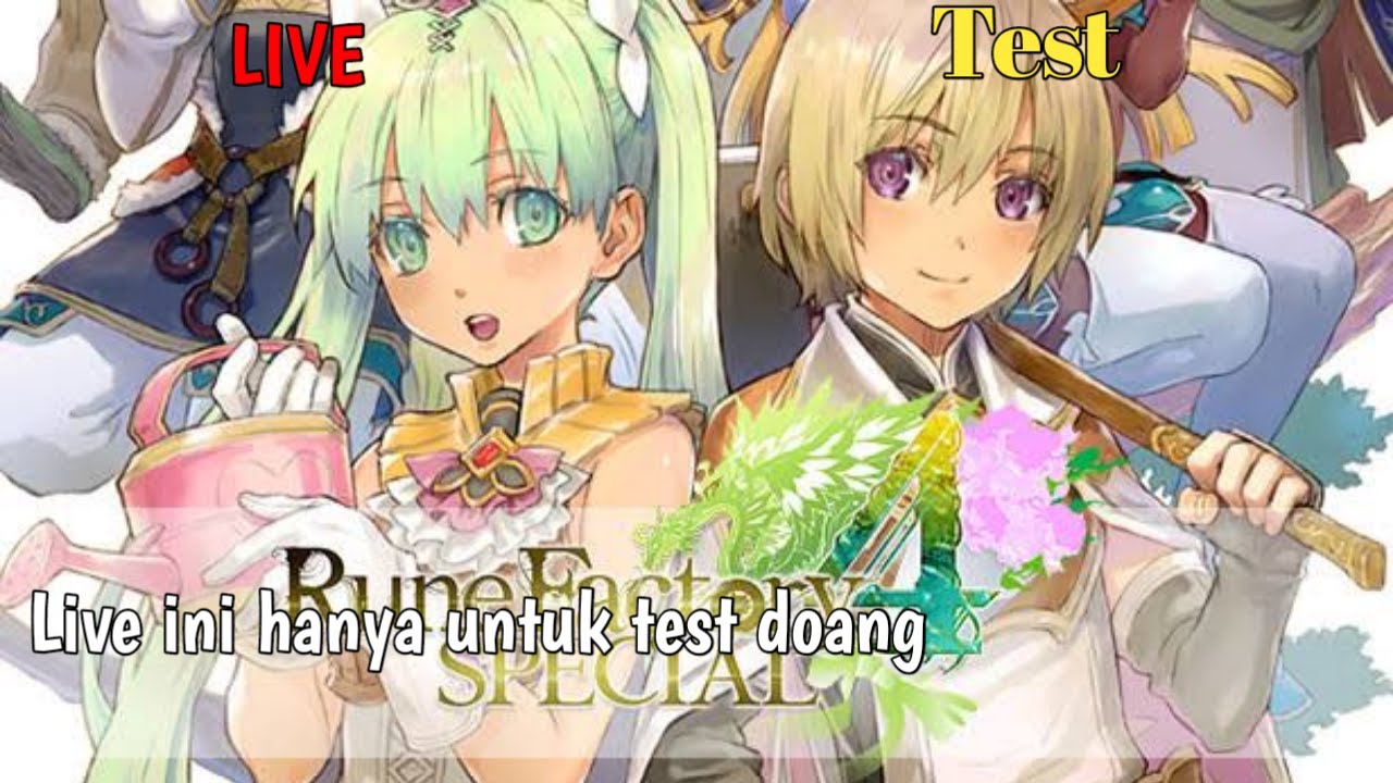 (Special Valentine) Test rune factory 4 bahasa Indonesia| rune factory ...