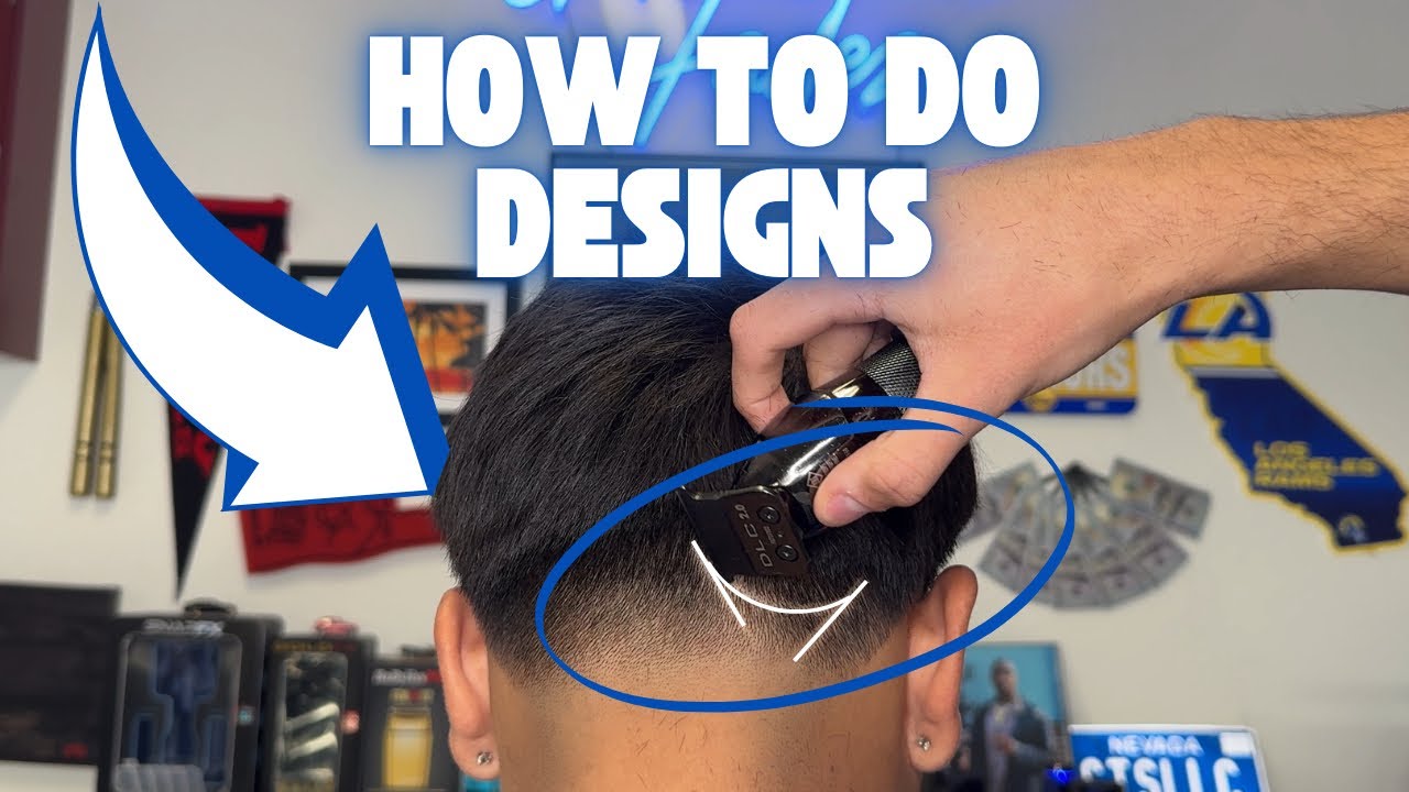 HOW TO GET BETTER AT FREESTYLE DESIGNS 💈(3 EASIEST DESIGNS) - YouTube