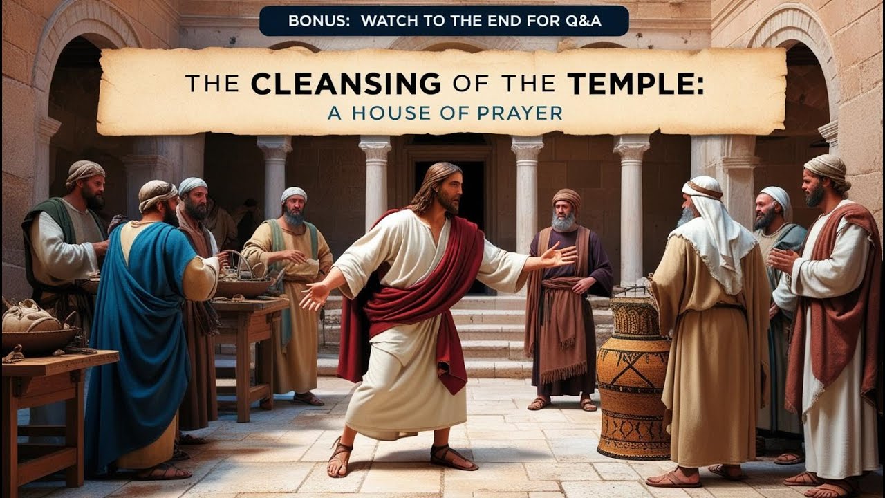 Holy Monday: Jesus Cleanses the Temple - YouTube