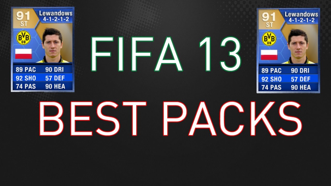 BEST PACKS EVER AND FEATURING MY BEST PLAYER EVER FIFA 13 ULTIMATE TEAM ...