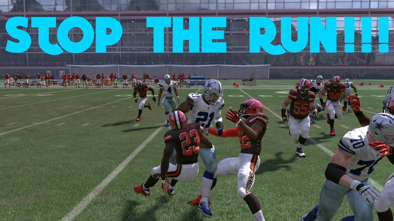 OLD SCHOOL RUN STOPPER! (STOP OUTSIDE RUNS!) - Madden 17 - YouTube