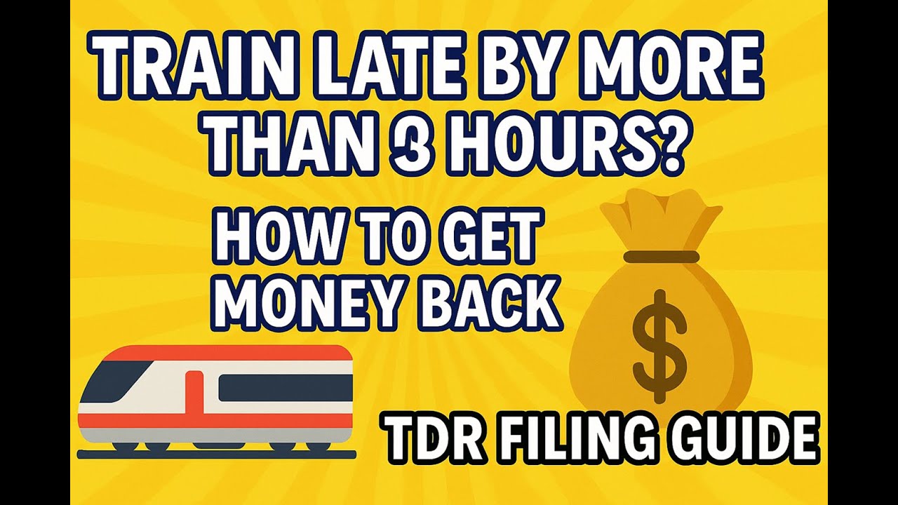Train delayed more than 3 hours? How to get a full refund from IRCTC ...