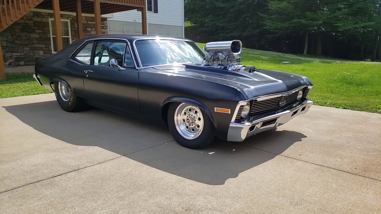 69 Chevy Nova Blown - YouTube