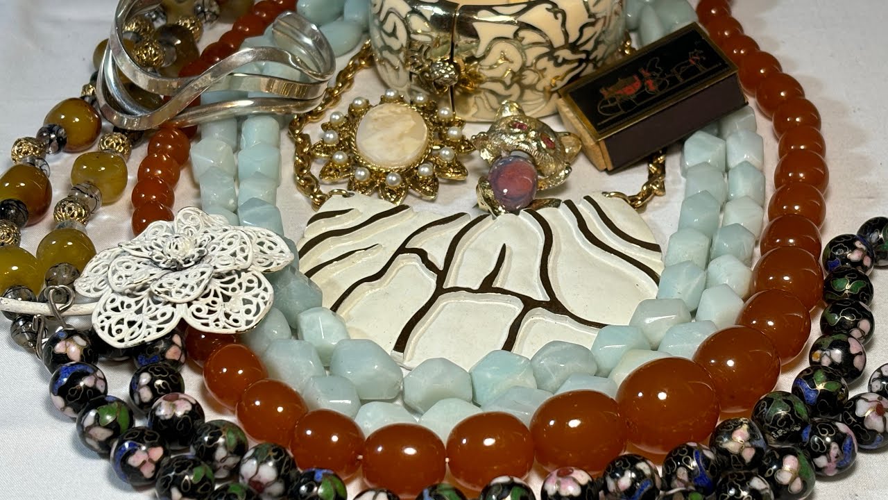 Massive Mystery Jewelry Hoard - Sterling & Rare Pieces - YouTube