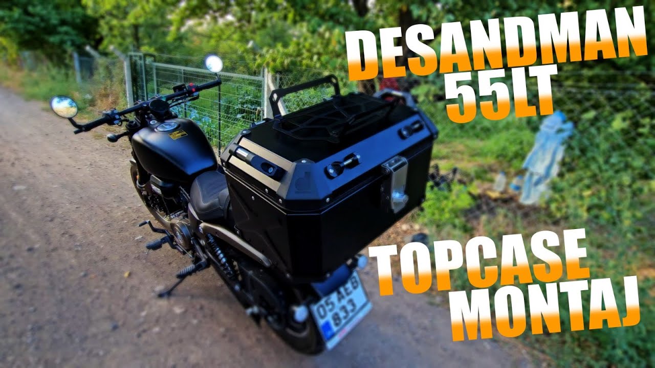 RKS SRV250VS Model Cruiser/Chopper Motora | SANDMAN 55LT Top Case ...