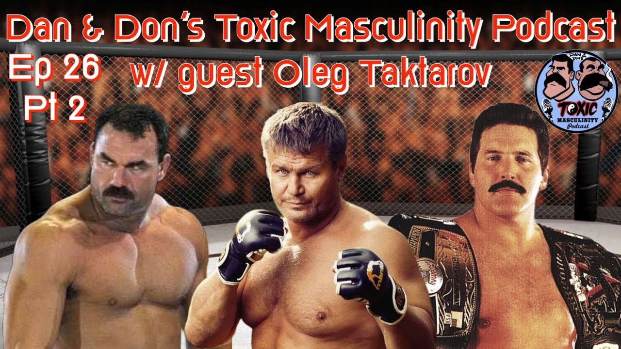 Oleg Taktarov w/ Don Frye & Dan Severn on his 1st street fight ...