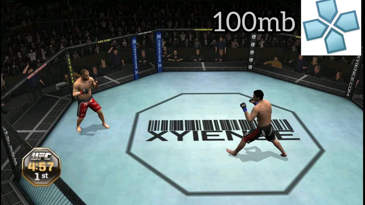 UFC_Undisputed 2010 - (100mb) gameplay psp - YouTube