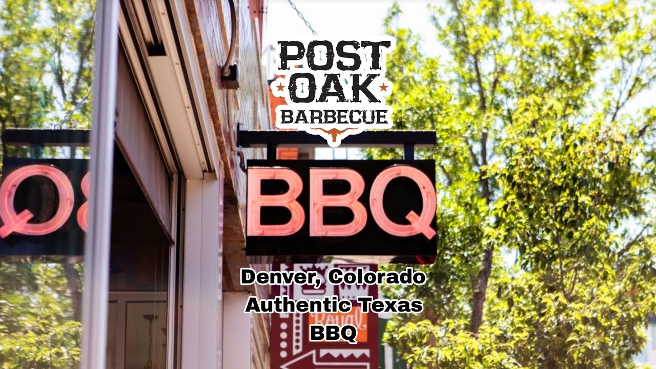 Post Oak Barbecue Denver Colorado 😋 - YouTube