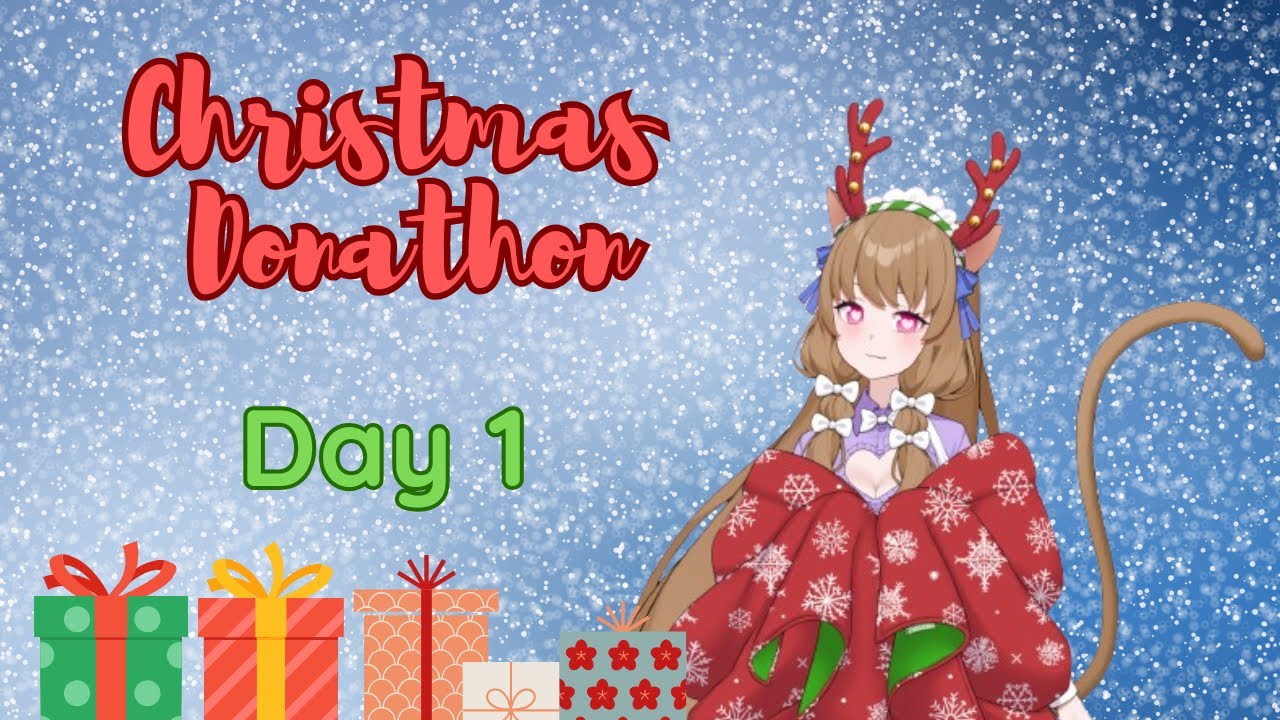 🔴Christmas Donathon Day 1! - YouTube