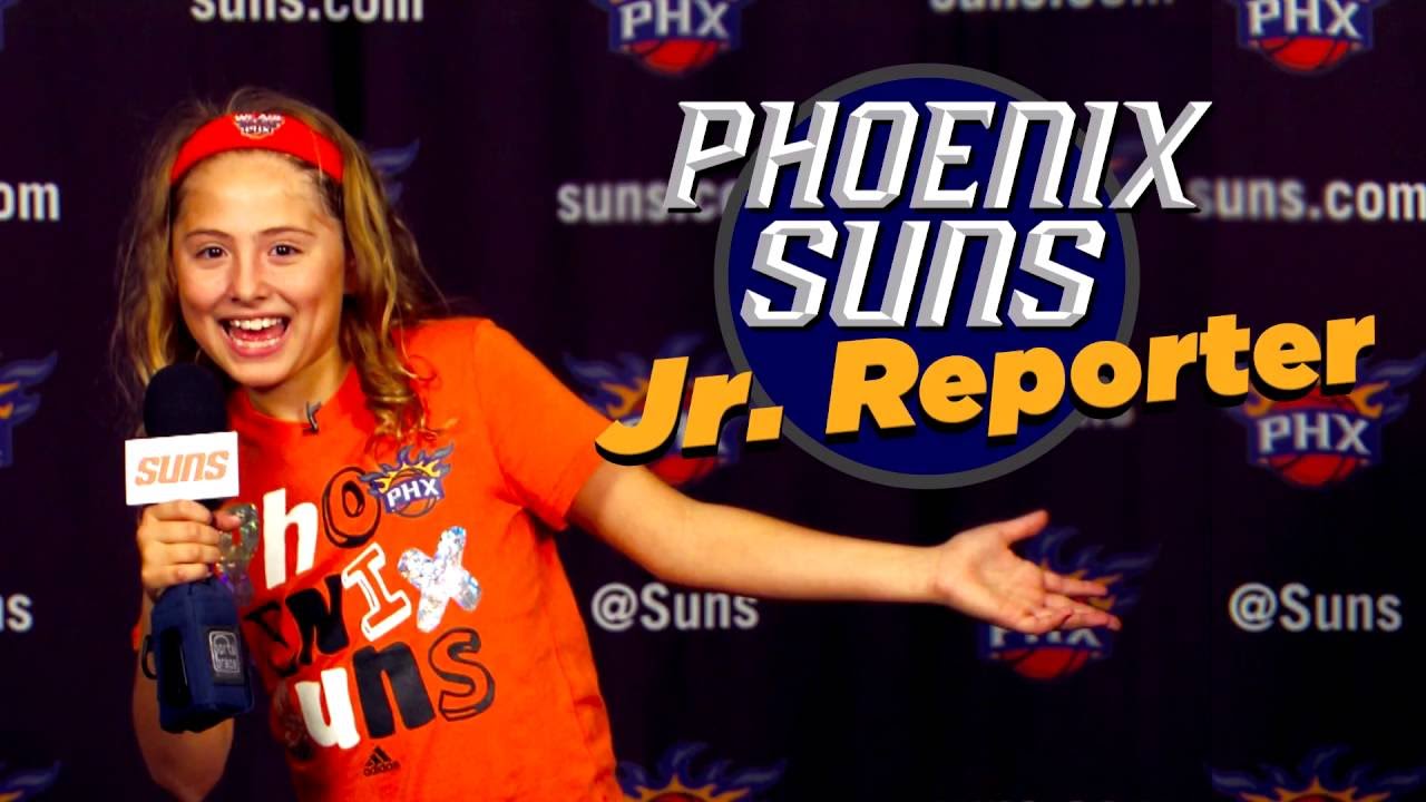 2015-16 NBA Phoenix Suns Jr Reporter Gianna Lopez - YouTube