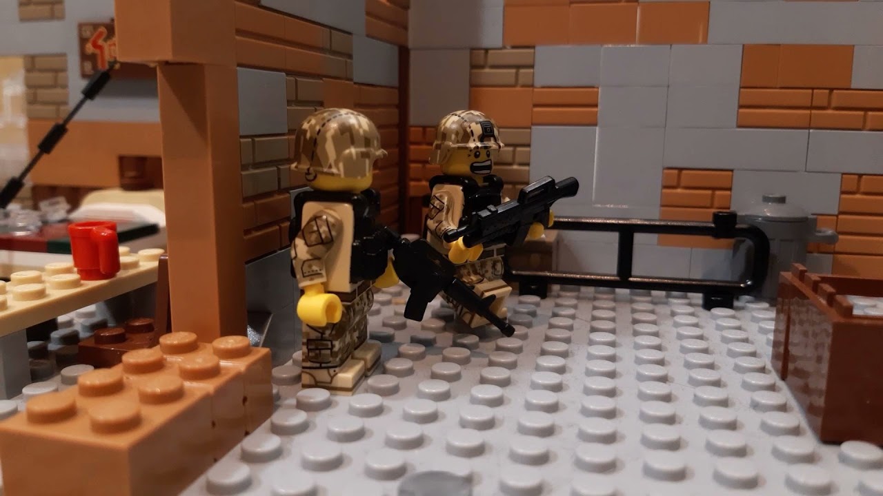 Lego Afghan Gunfight a short stop motion - YouTube