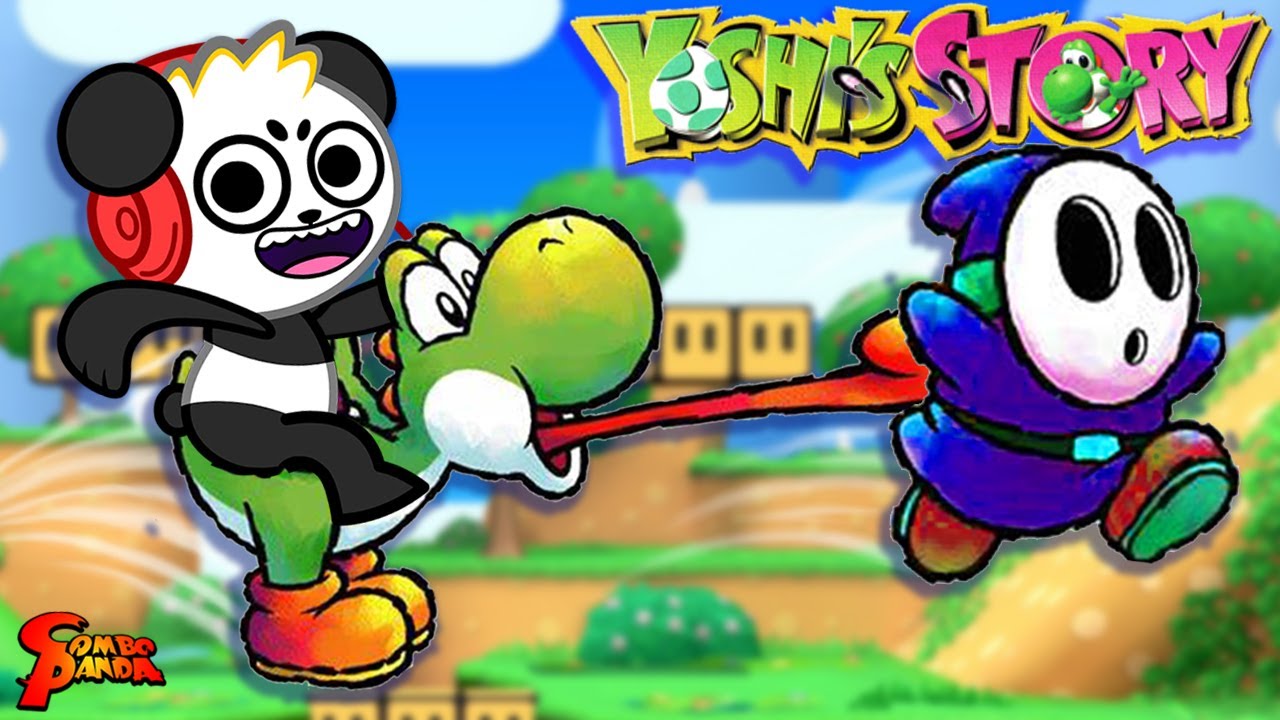The Story You NEVER KNEW! YOSHI’S STORY N64 Let’s Play with Combo Panda ...