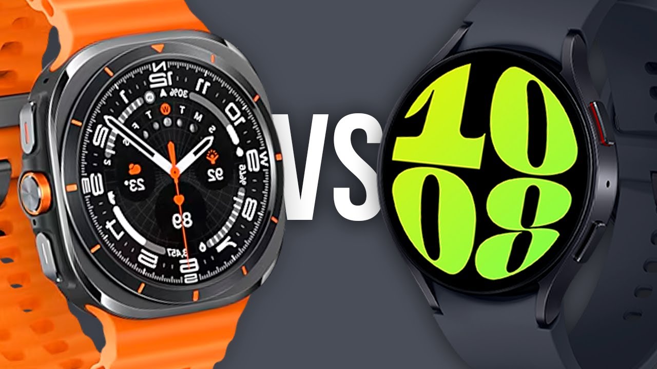Comparativo: GALAXY WATCH ULTRA vs GALAXY WATCH 6 - Quais as diferenças ...