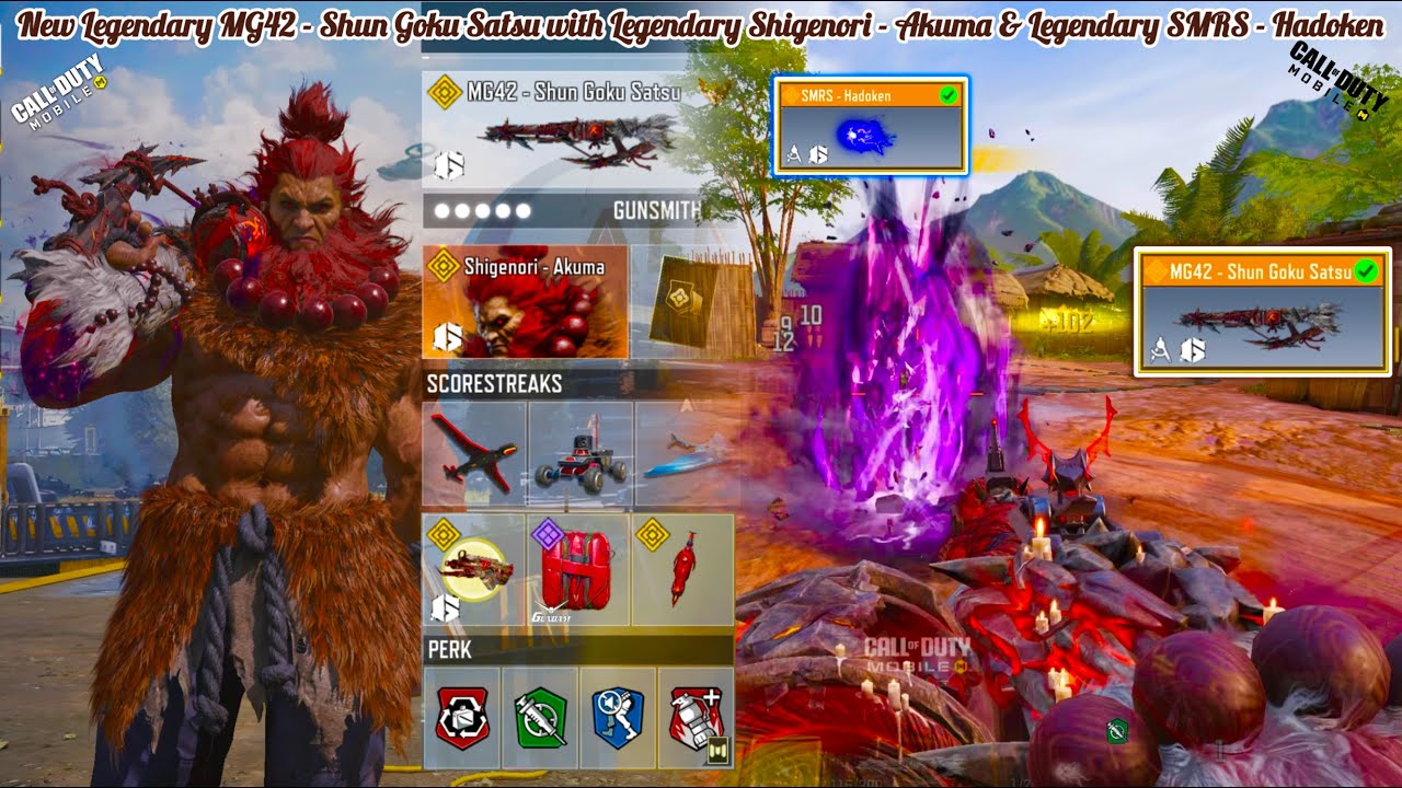 New Legendary MG42 - Shun Goku Satsu looks badass with Legendary Akuma ...