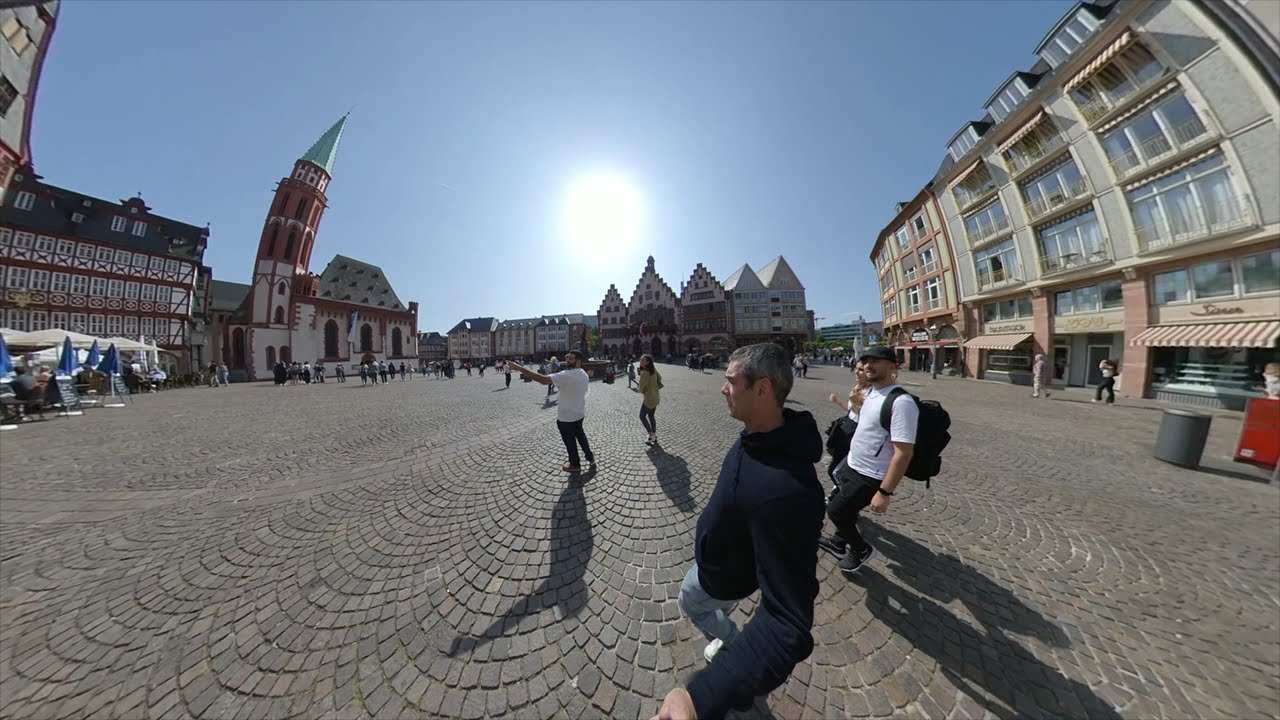 Walking around Frankfurt, Germany. Walk in 4K - YouTube