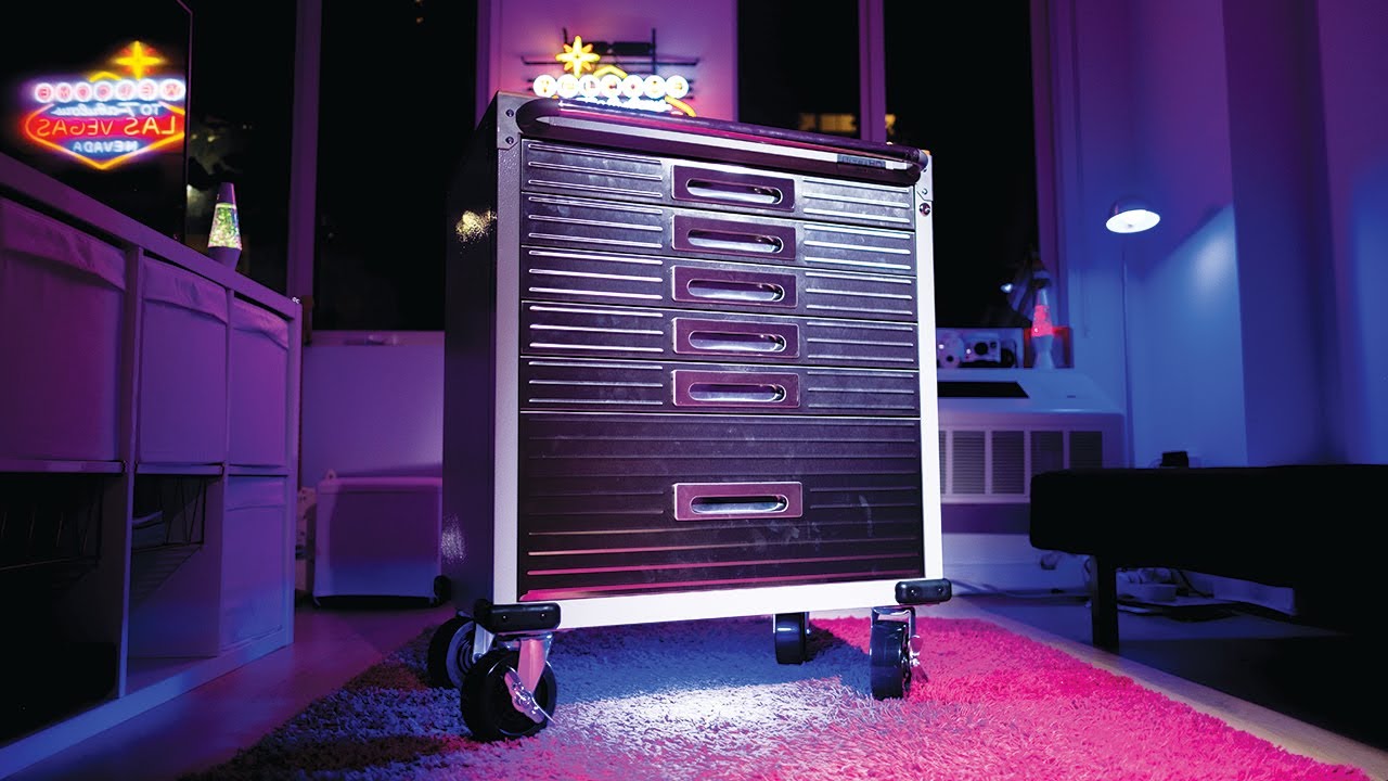 Turn a TOOL CHEST into a CAMERA CHEST | organizing gear in a small ...