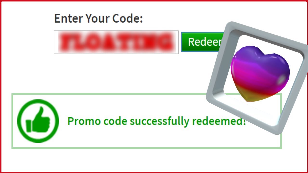 FREE SECRET PROMO CODE! *Hyper HoverHeart!* - YouTube