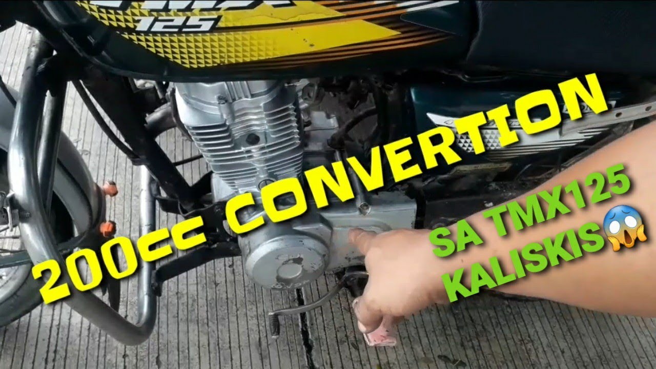 200cc CONVERTION SA TMX125 KALISKIS AT RAIDER 150 MAINGAY ANG MAKINA ...