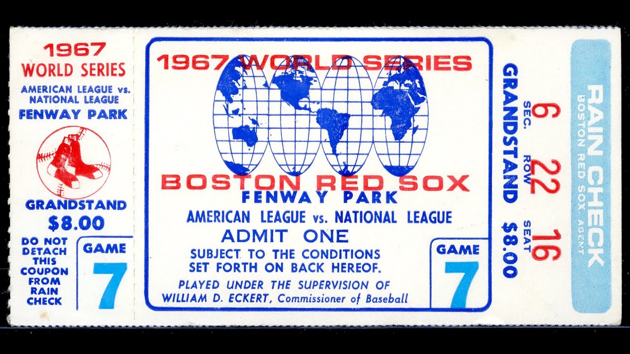 1967 World Series Game 7 Cardinals at Red Sox (radio) - YouTube