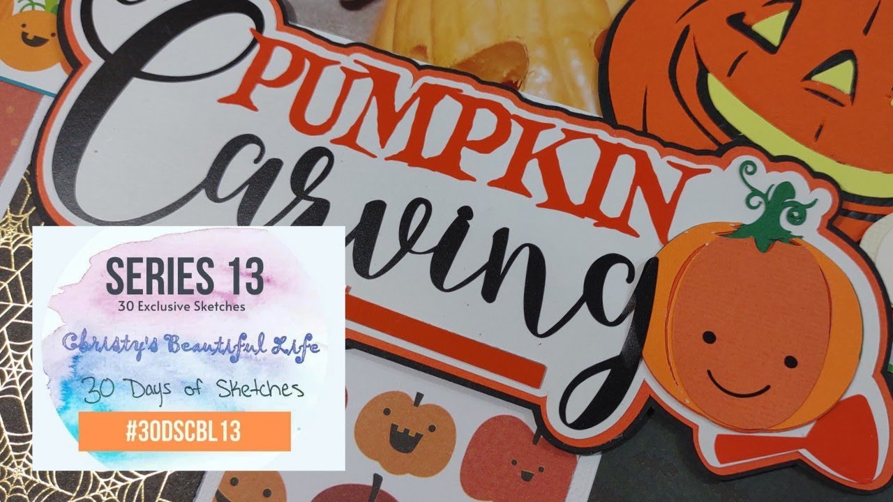 Pumpkin Carving Layout #30dscbl13 day 26 - YouTube