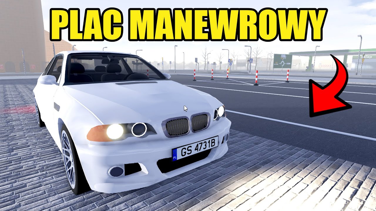 NAUKA JAZDY NOWYM BMW - Hogaty w Roblox - Polish Car Driving "WPADŁEM W ...