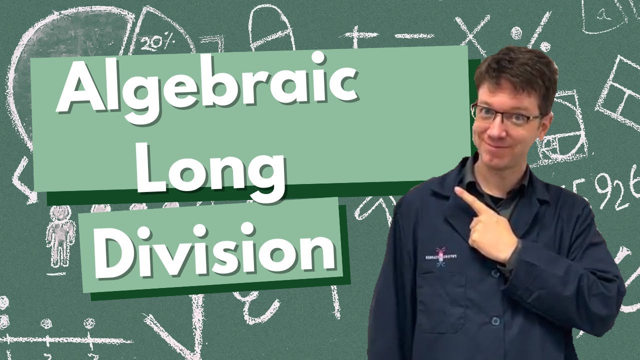 How to do Algebraic Long Division - YouTube