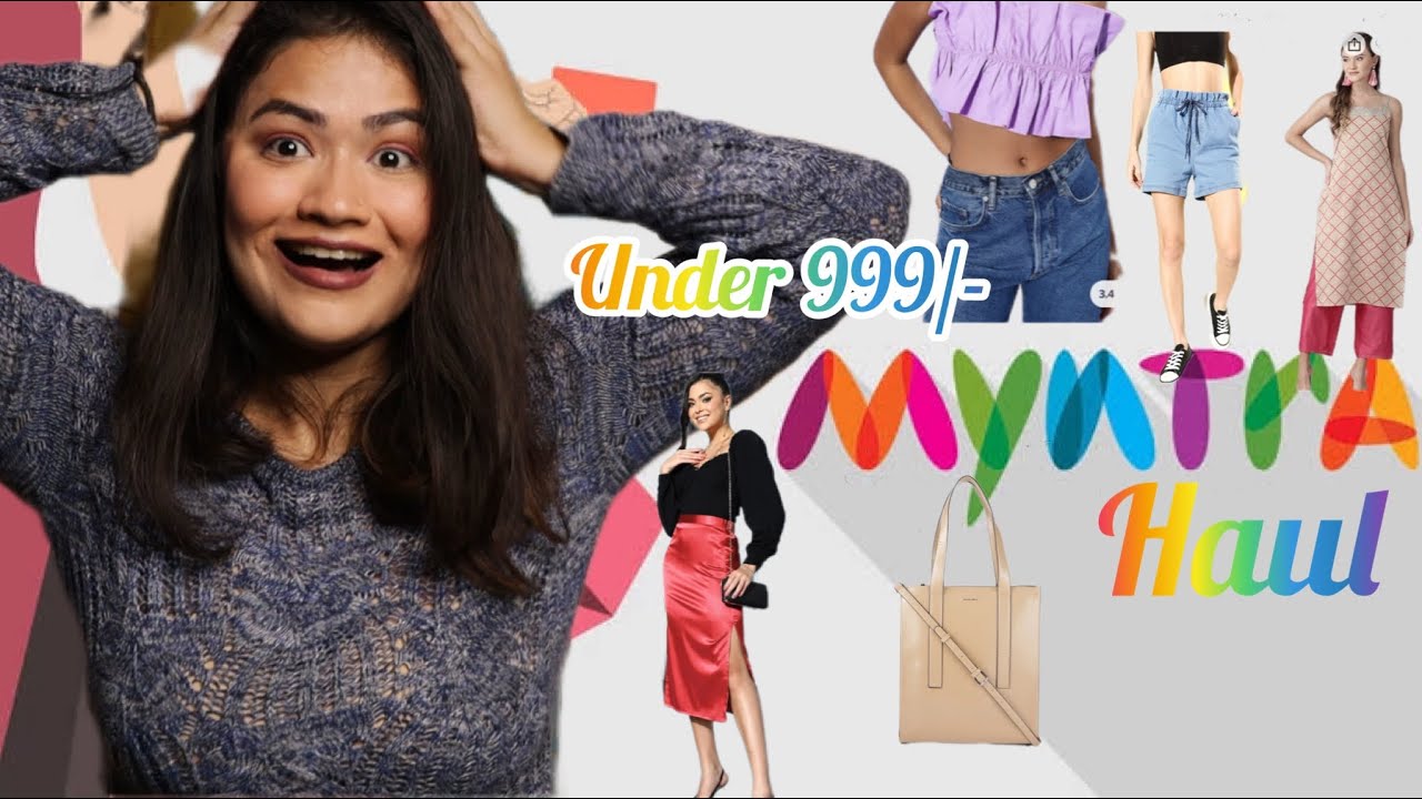 Myntra Haul - Sab k liye sab kuch under 999/- - YouTube