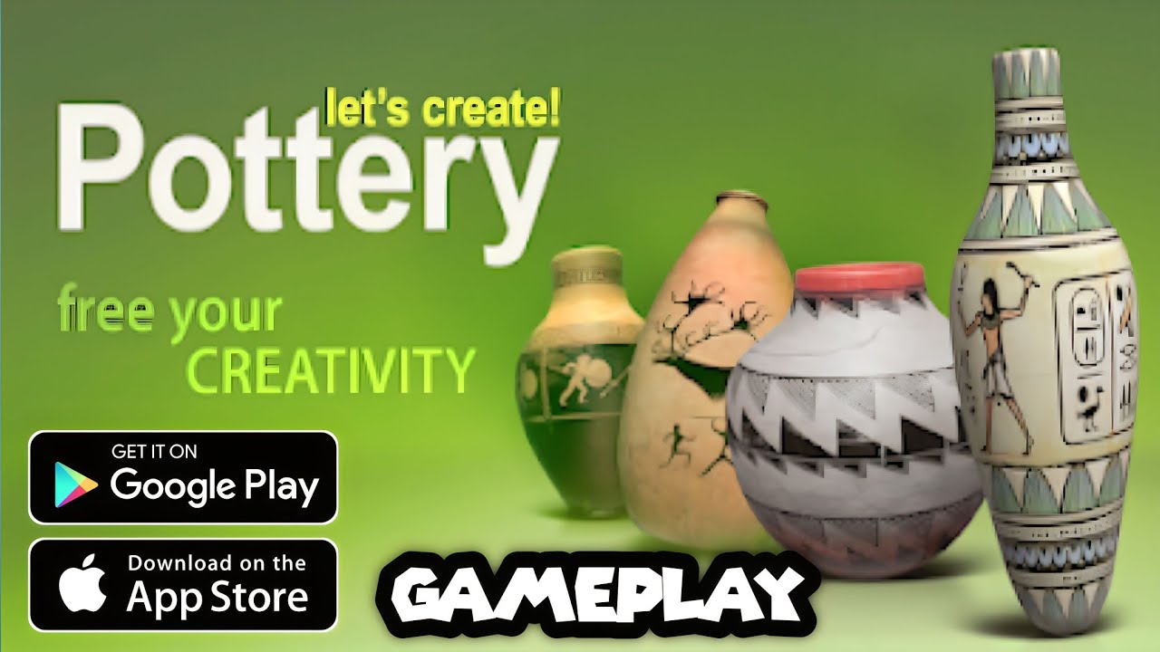 Let's Create! Pottery Gameplay Video 2023 | Android & iOS | Simulation ...