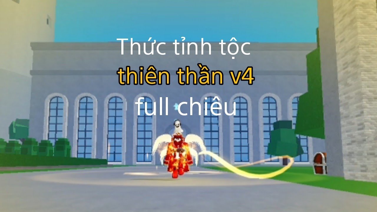 Thức tỉnh full tộc sky v4 trong blox fruit - YouTube