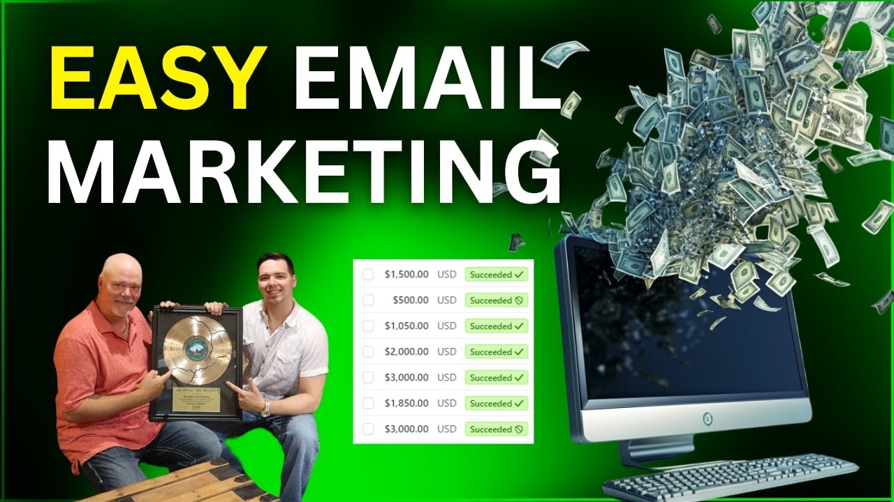 Easy Email Marketing System (Completely Monetized For You) - YouTube