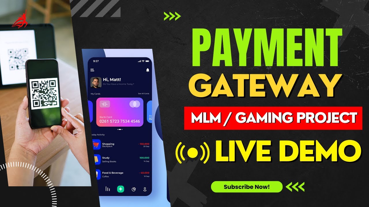 Payment Gateway Source Code For MLM Software/Gaming Projects - Kanak ...