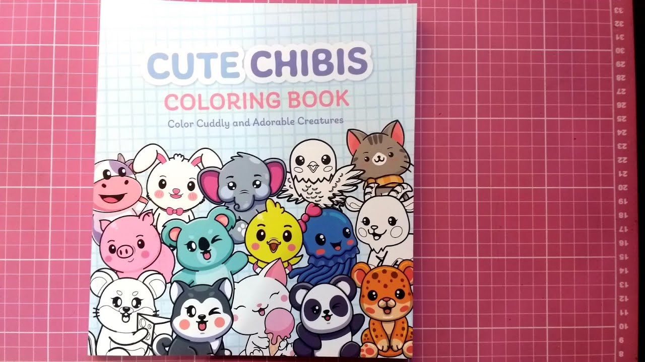 Review - Cute Chibis Coloring Book - YouTube