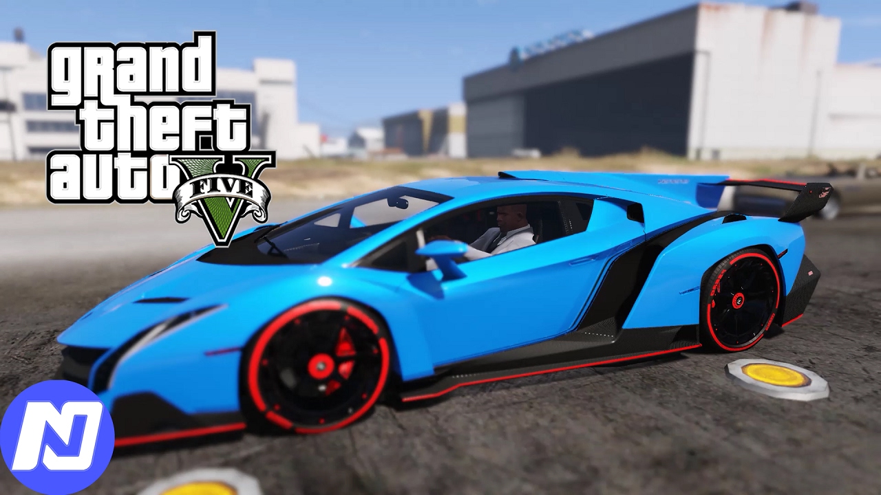 GTA 5 - Công việc mới đi ăn cắp siêu xe và lấy xe Lamborghini Veneno ...
