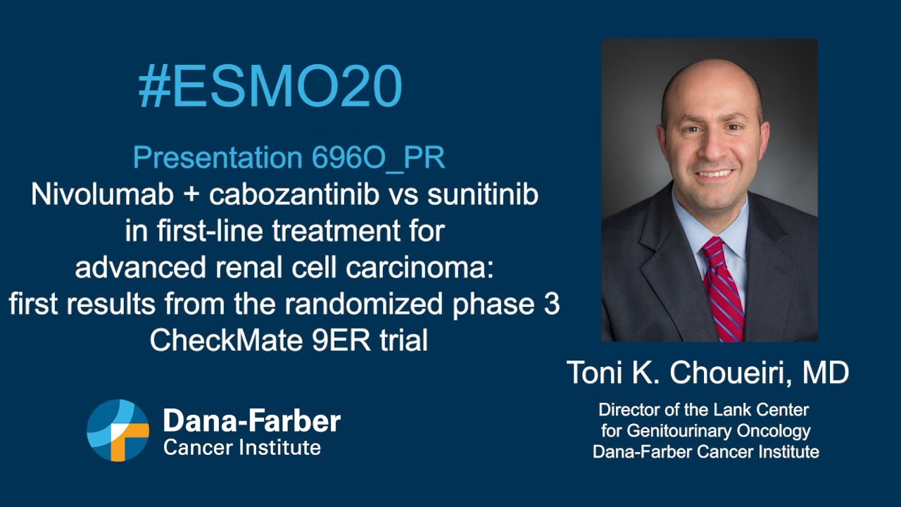 Kidney Cancer Research at ESMO 2020: Toni Choueiri, MD - YouTube