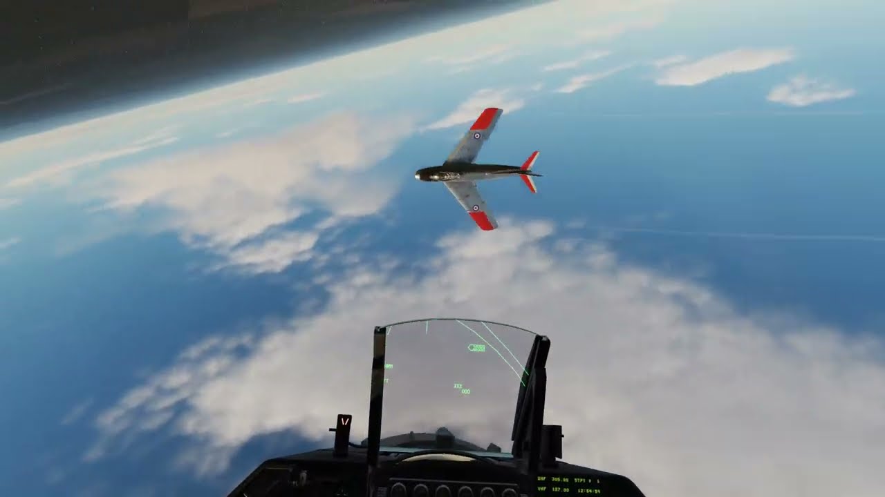 DCS F-16 VS F-86 - YouTube