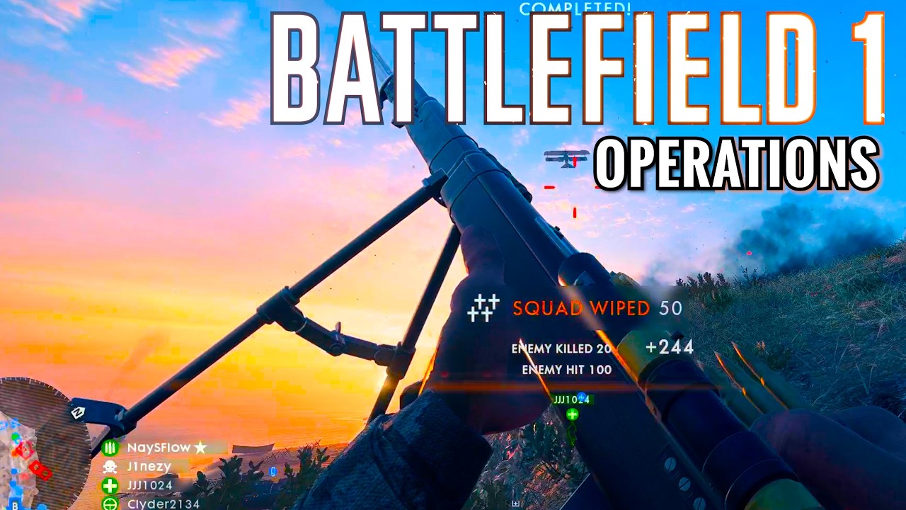 Battlefield 1: Operations Gameplay 50-23 K/D (No Commentary) - YouTube