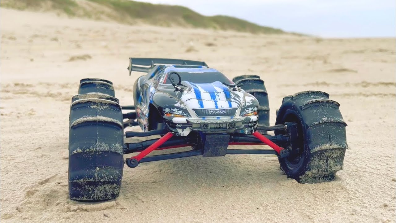 1:16 MINI E REVO VXL ~ TEXAS BEACH BASH!! *TRAILER* - YouTube