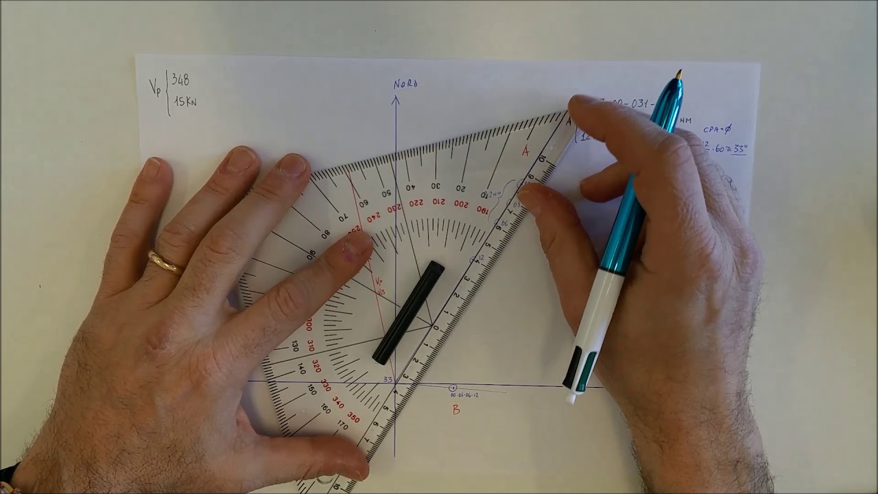 Cinematica navale Anticollisione Manovra evasiva DUE bersagli lato ...