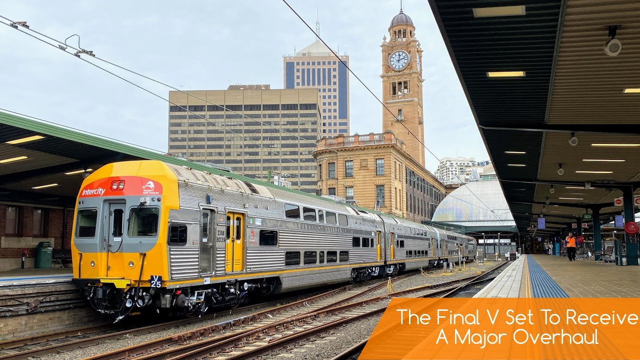 Sydney Trains Vlog 1782: The Last V Set To Receive A Major Overhaul ...